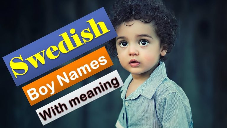171+ Popular Swedish Boys' Names of 2024 - Mothers Always Right