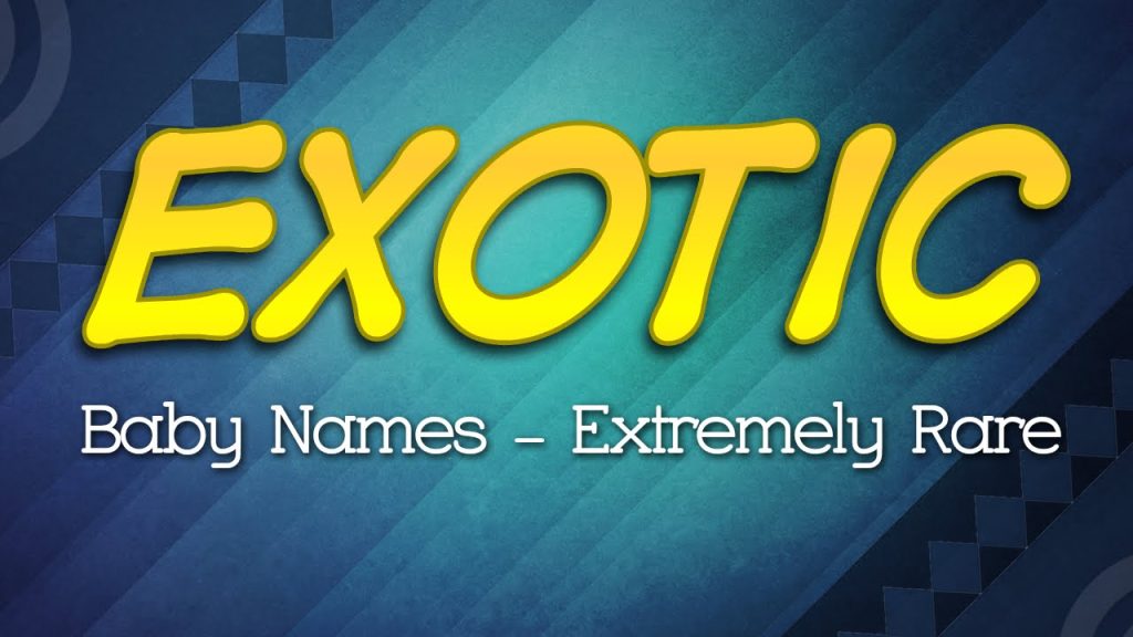 251+ Beautiful Rare Exotic Girl Names That Are Trending - Mothers ...