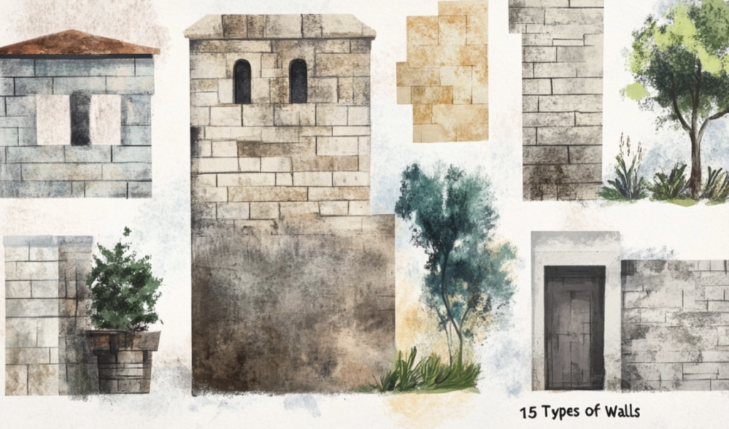 15 Essential Types of Walls for Construction Projects - Mothers Always ...