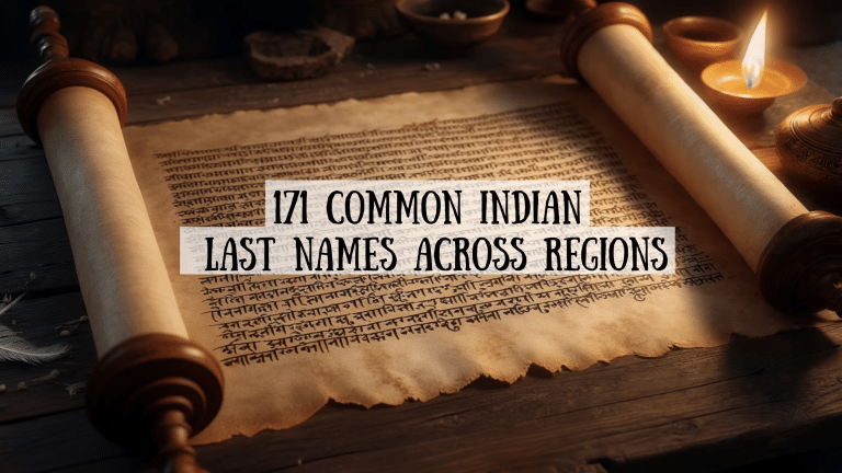 171 Common Indian Last Names Across Regions - Mothers Always Right