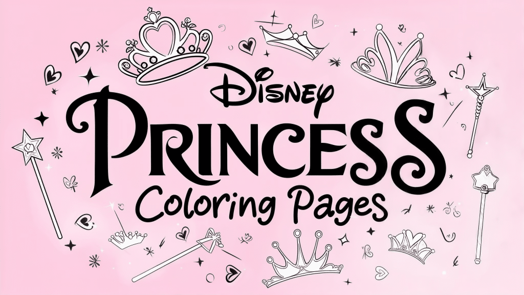 Explore the Magic of Disney Princess Coloring Adventures - Mothers ...
