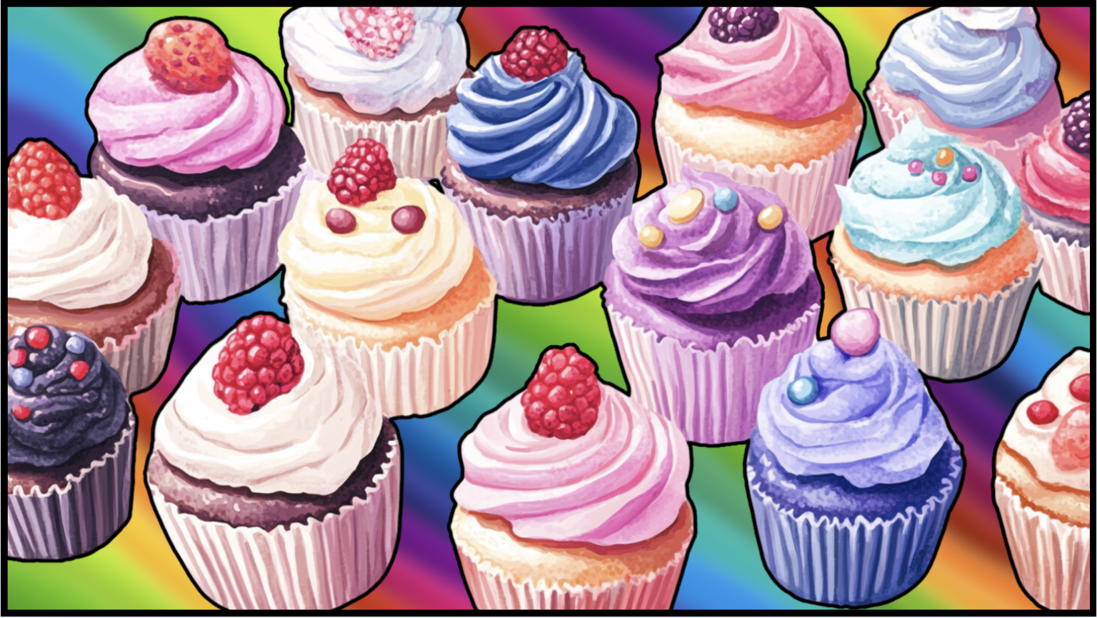 47 Fun and Creative Cupcake Coloring Page Designs To Practice ...