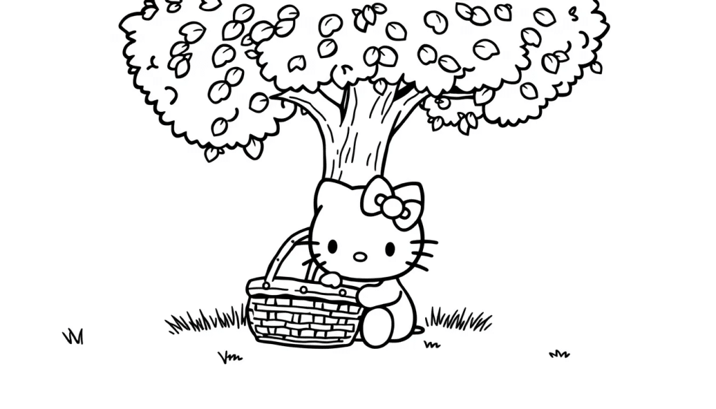 75 Fun and Exciting Hello Kitty Coloring Pages for All Ages! - Mothers ...