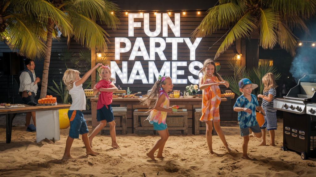 331 Memorable Party Names for Any Celebration - Mothers Always Right