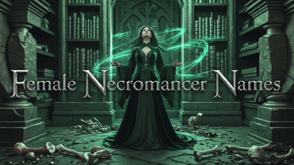 613 Unique Female Necromancer Names - Mothers Always Right