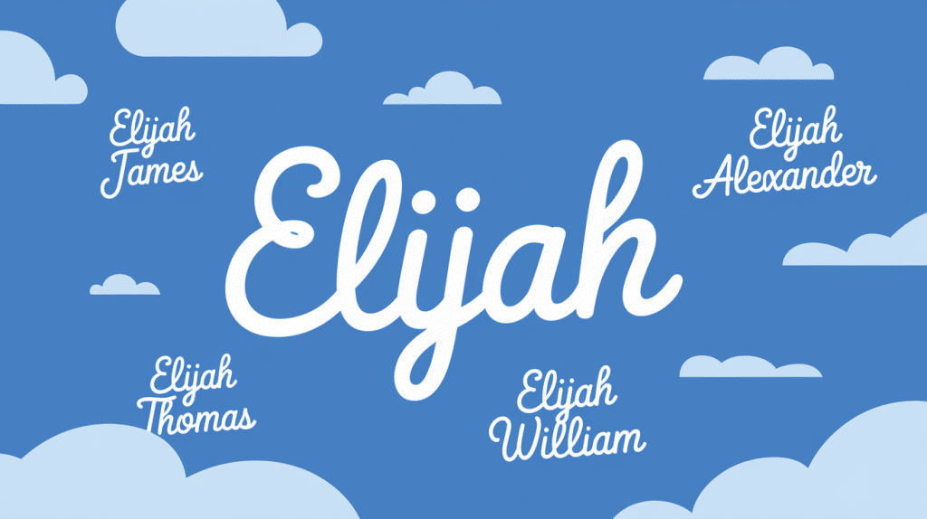 307 Middle Names for Elijah with Meanings - Mothers Always Right