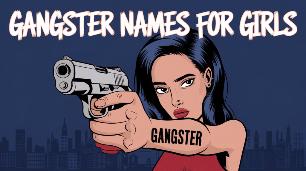 357 Fierce Gangster Names for The Modern Woman - Mothers Always Right