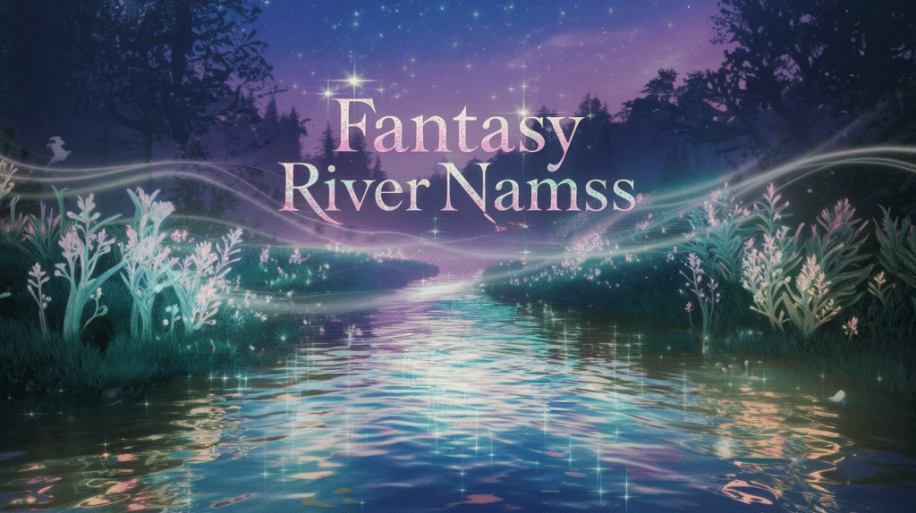 299 Fantasy River Names and Their Meanings - Mothers Always Right