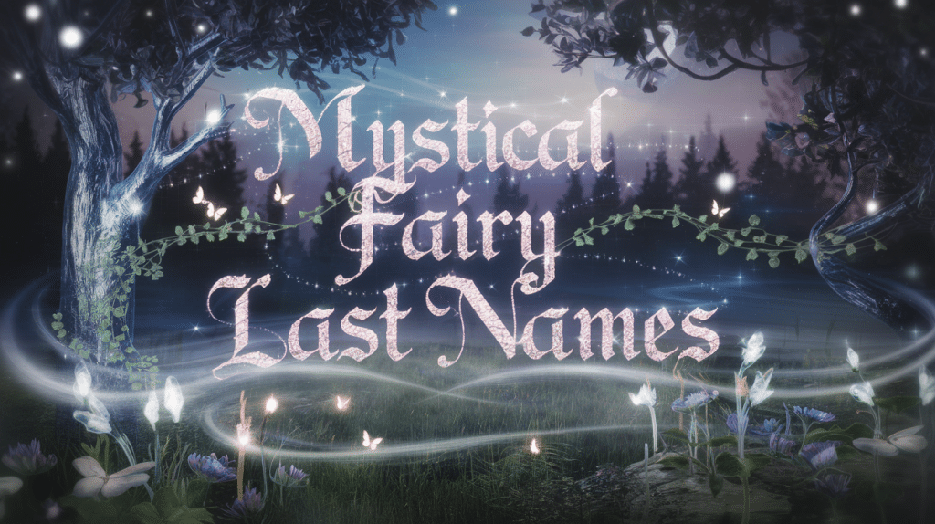 Fairy Last Names: Dreamy Tales of Magic and Wonder - Mothers Always Right
