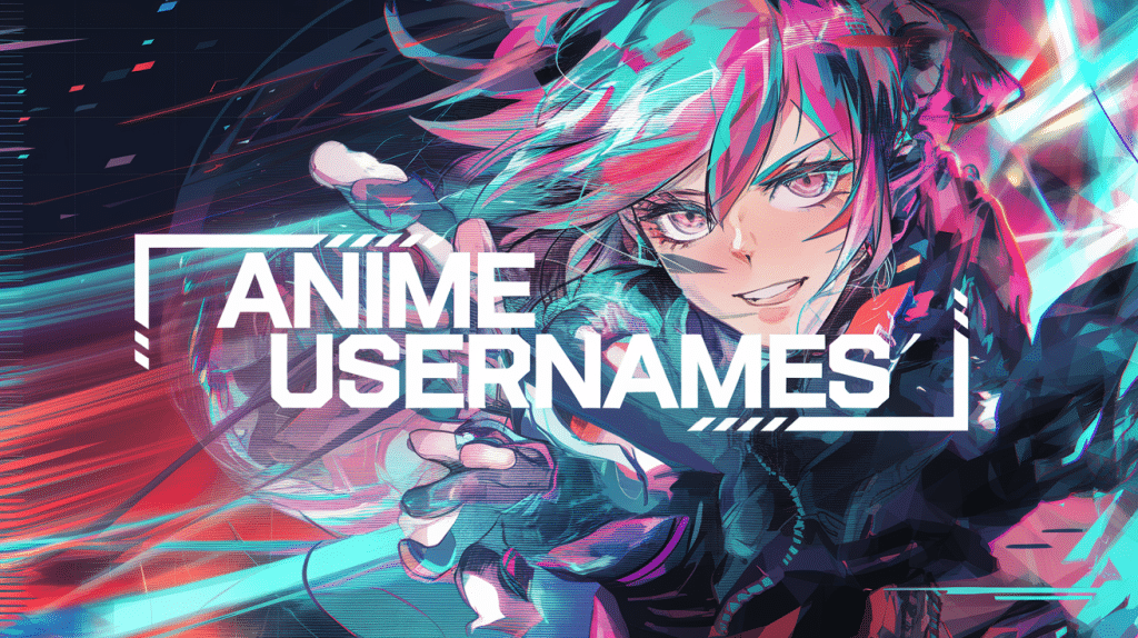 407 Unique Anime Usernames You Can Use - Mothers Always Right