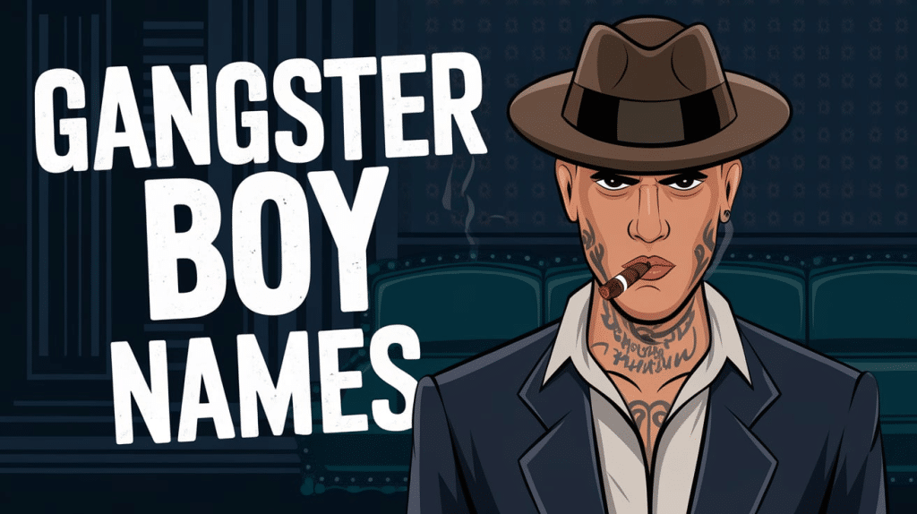 267 Strong Gangster Boy Names You’ll Like - Mothers Always Right