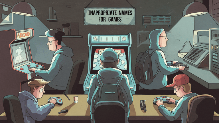611 Nasty & Inappropriate Names for Games - Mothers Always Right