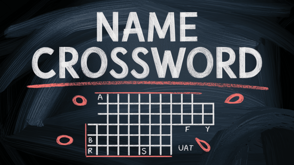 327 Name Crossword Ideas: A Blend of Fun and Learning - Mothers Always ...