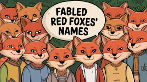 634 Red Foxes Names: for the Flame-Furred Tricksters - Mothers Always Right