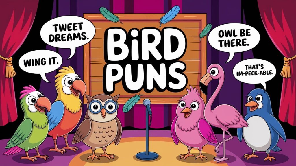 307 Wing-credible Bird Puns That'll Leave You Tweeting - Mothers Always ...